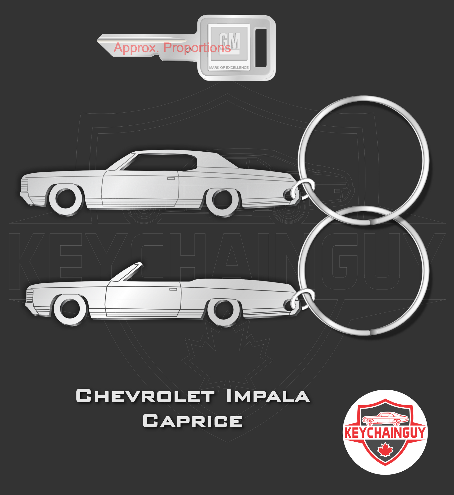 Chevy caprice keychain store
