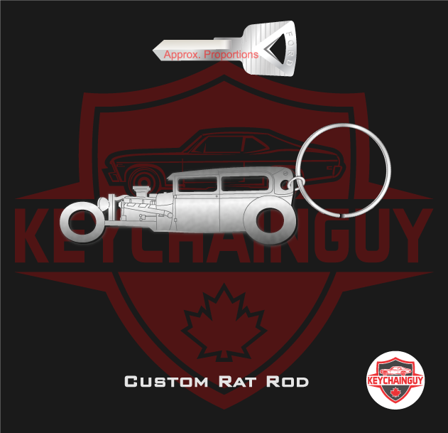 Custom Rat Rod – Keychainguy