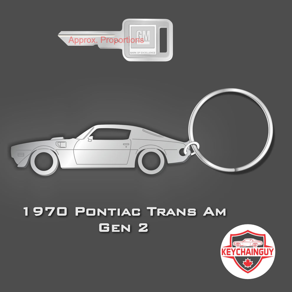1970 Pontiac Firebird Trans Am Gen 2 – Keychainguy