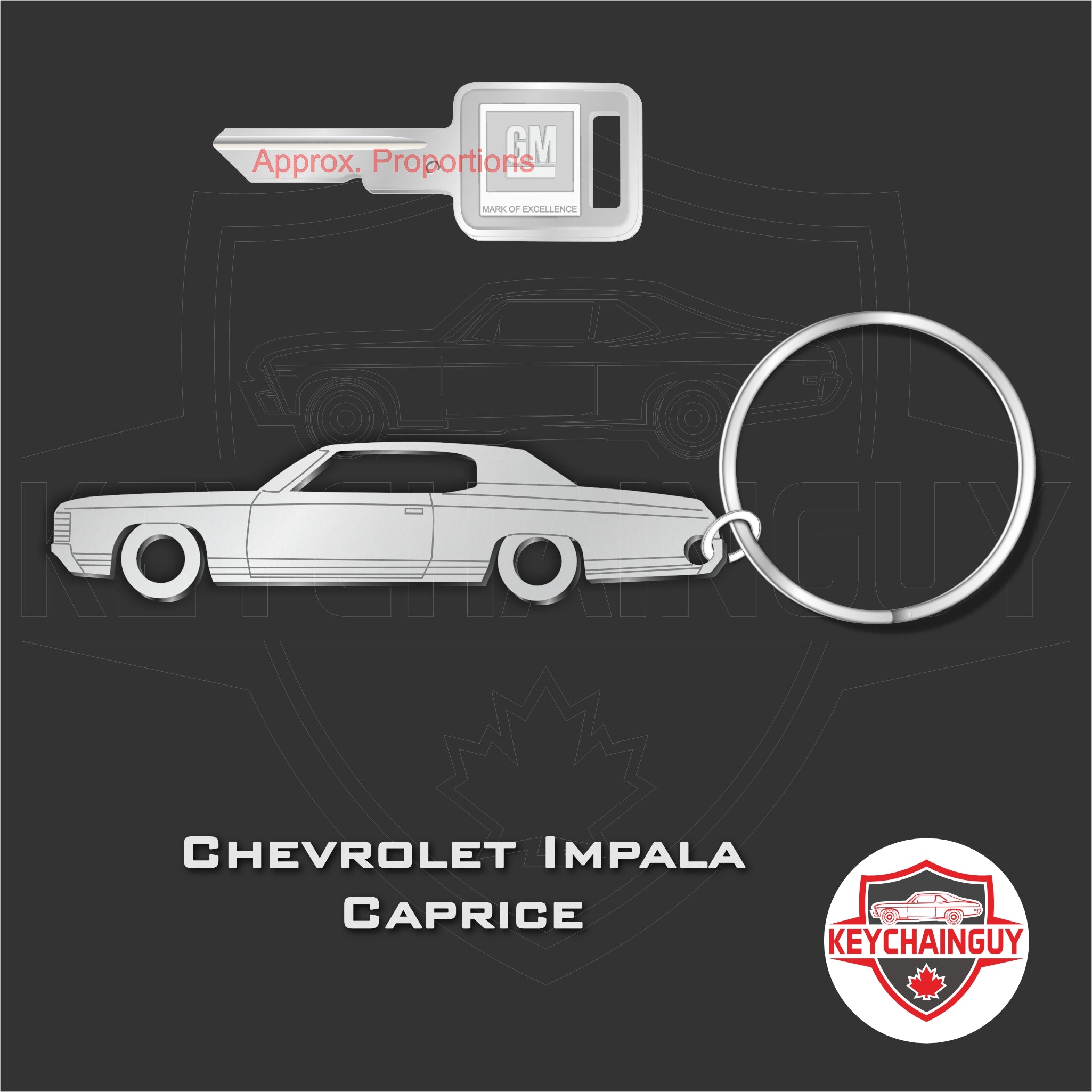 1971 - 1975 Chevrolet Impala/Caprice – Keychainguy